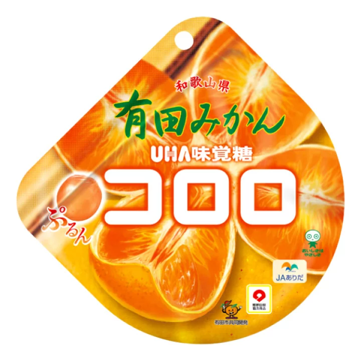 UHA Kororo Arita Mandarin Orange Candy - Tokyo Style